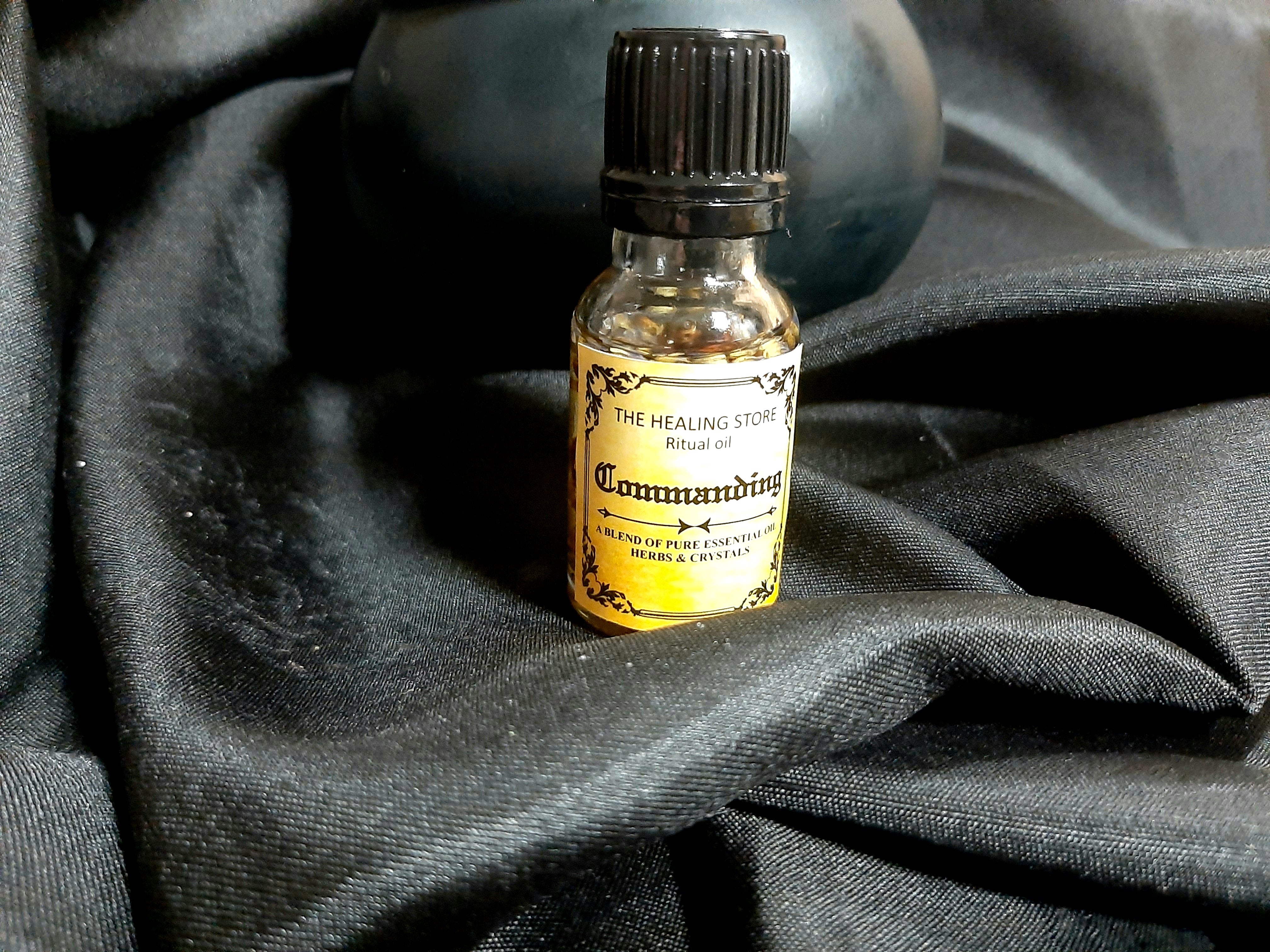 Commanding Ritual Oil | For Hoodoo, Wicca, Conjour, Spellwork | Healin ...