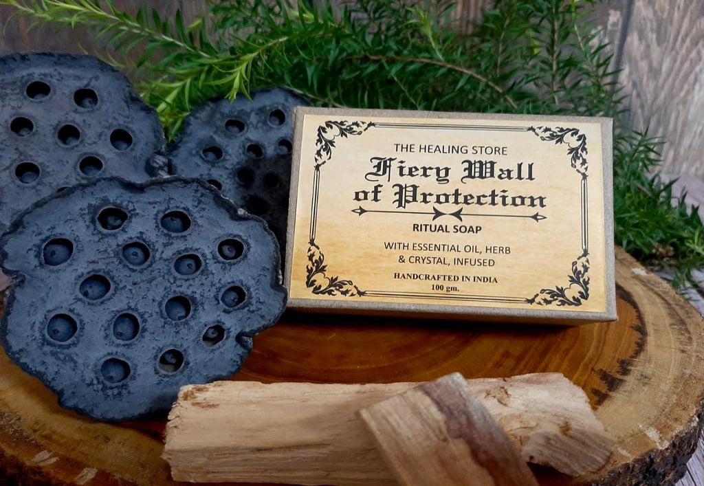 Fiery Wall Of Protection Ritual Soap – The Healing Store