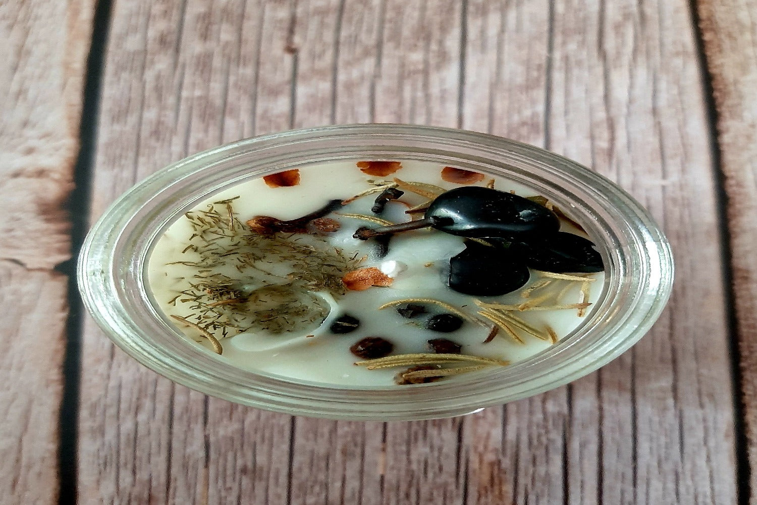 Protection Ritual Candle | Soy Wax | 100 gms | With Rare Herbs, Crysta ...